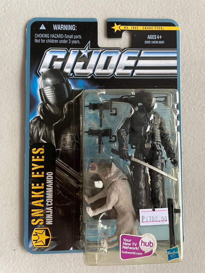 Hasbro GI Joe - Snake Eyes w/ Timber, Hobbies & Toys, Toys & Games on ...