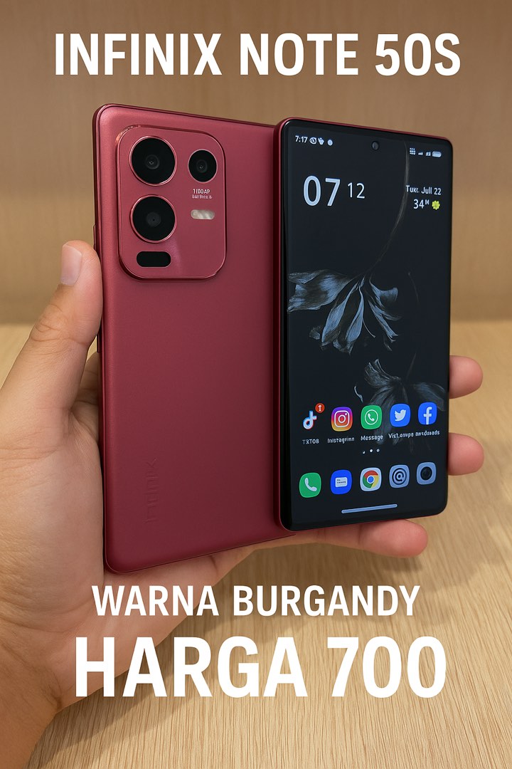 Infinix Note 50S 5G Red 256GB, Mobile Phones & Gadgets, Mobile Phones ...