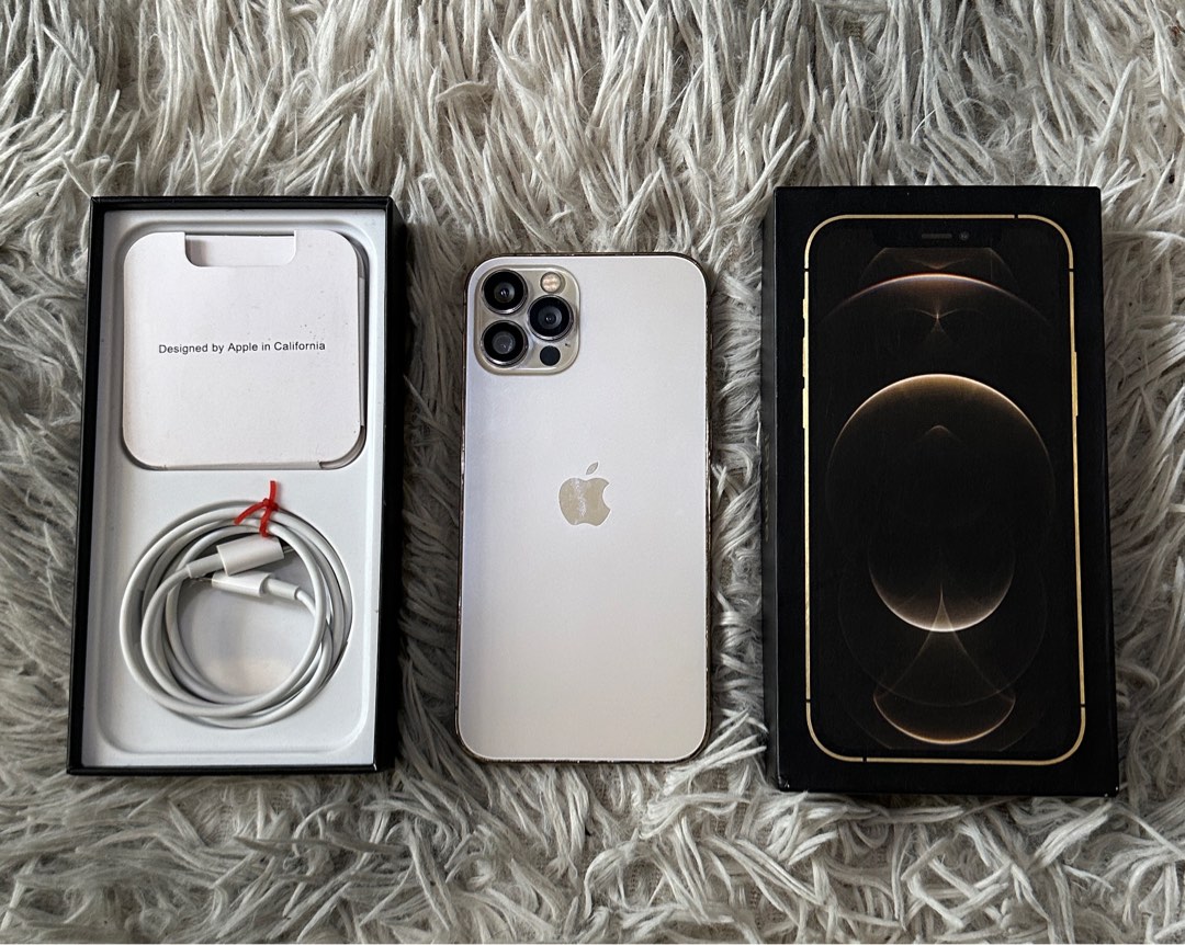 Iphone 12 Pro 256GB ibox BH 88% fullset!, Telepon Seluler & Tablet ...
