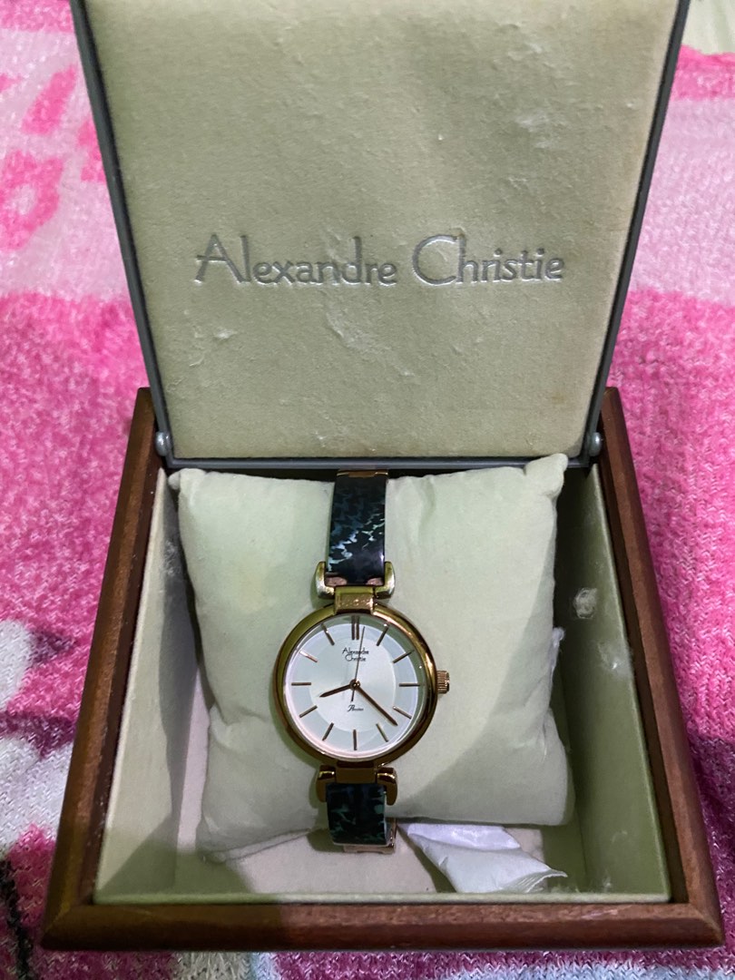 Jam alexandre christie cewek, Fesyen Wanita, Jam Tangan di Carousell