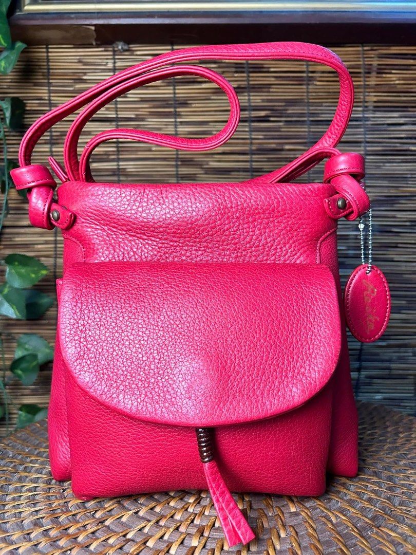 🇯🇵KIKUWAN SHA Cowhide Genuine Leather bag. 🔺Expensive japan brand 🔺 ...