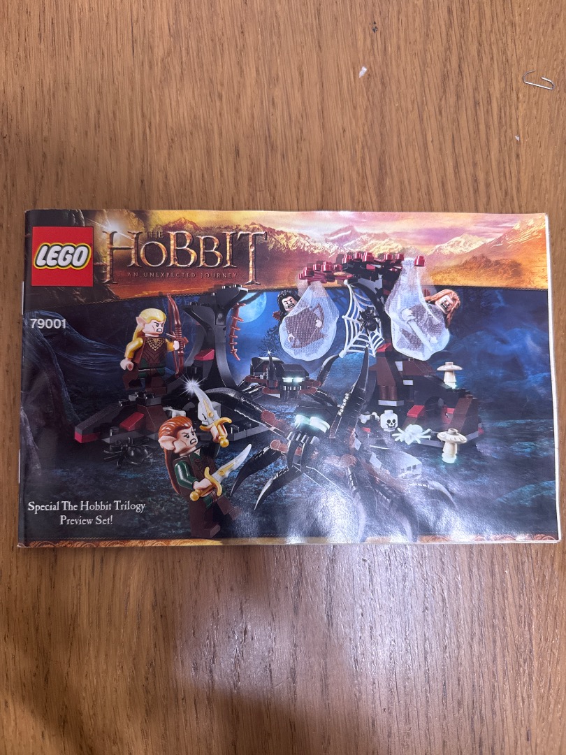 Lego 79001-Escape from Mirkwood Spiders-Lord of the rings, 興趣及遊戲, 玩具 ...