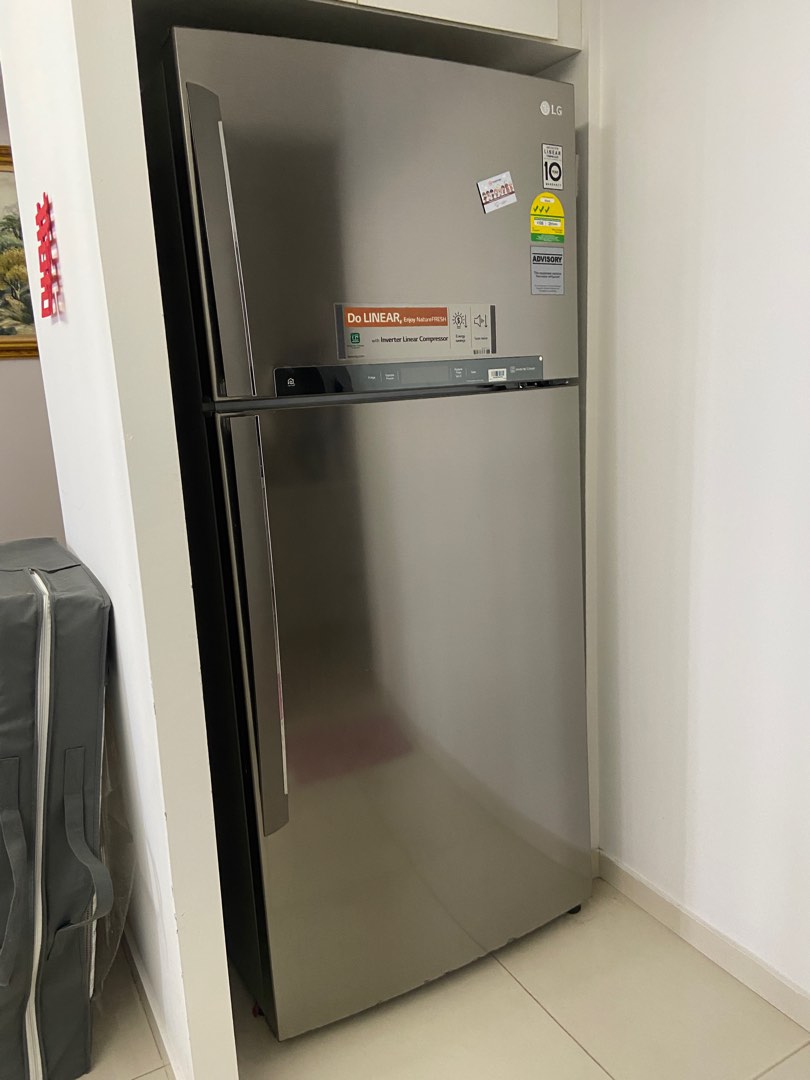 LG Refrigerator inverted Linear - Good Condition, TV & Home Appliances ...