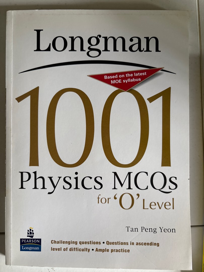 Longman 1001 Physics MCQs for O Level, Hobbies & Toys, Books & Magazines, Textbooks on Carousell