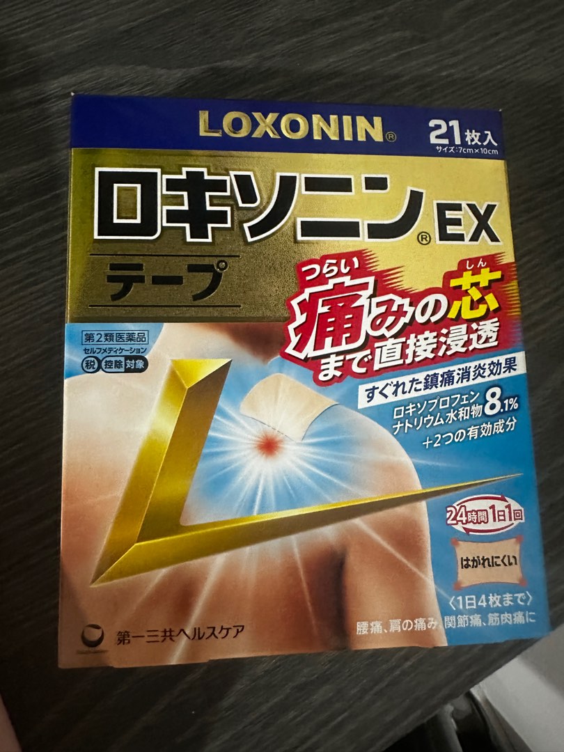 Loxonin EX Pain Relief Patches (21 Patches), Hobbies & Toys, Memorabilia & Collectibles, Vintage ...