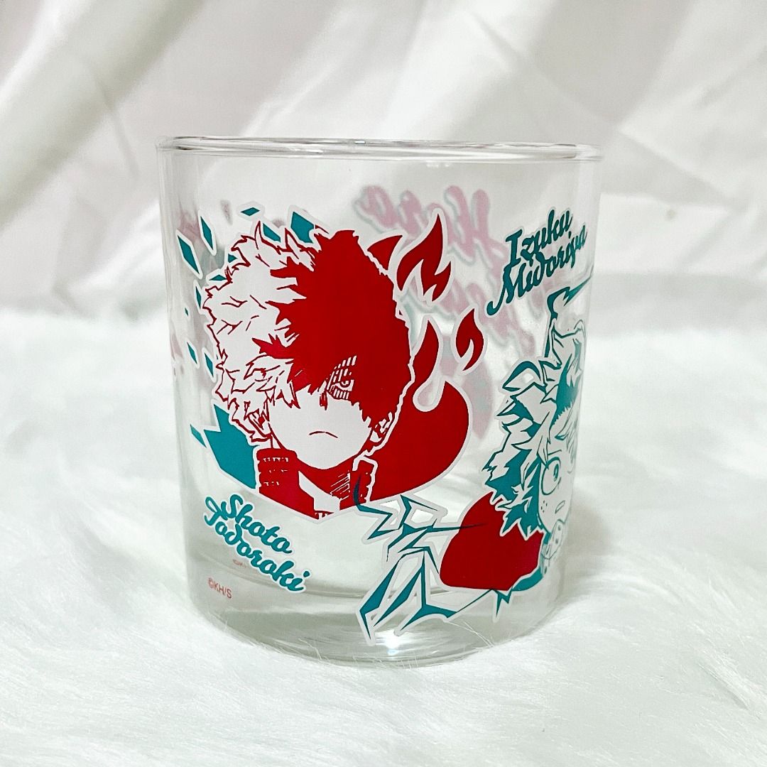 [OFFICIAL] MHA My Hero Academia Small Glass Cup, Hobbies & Toys ...
