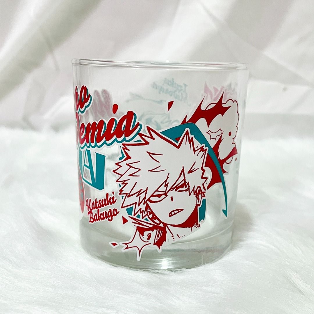 [OFFICIAL] MHA My Hero Academia Small Glass Cup, Hobbies & Toys ...