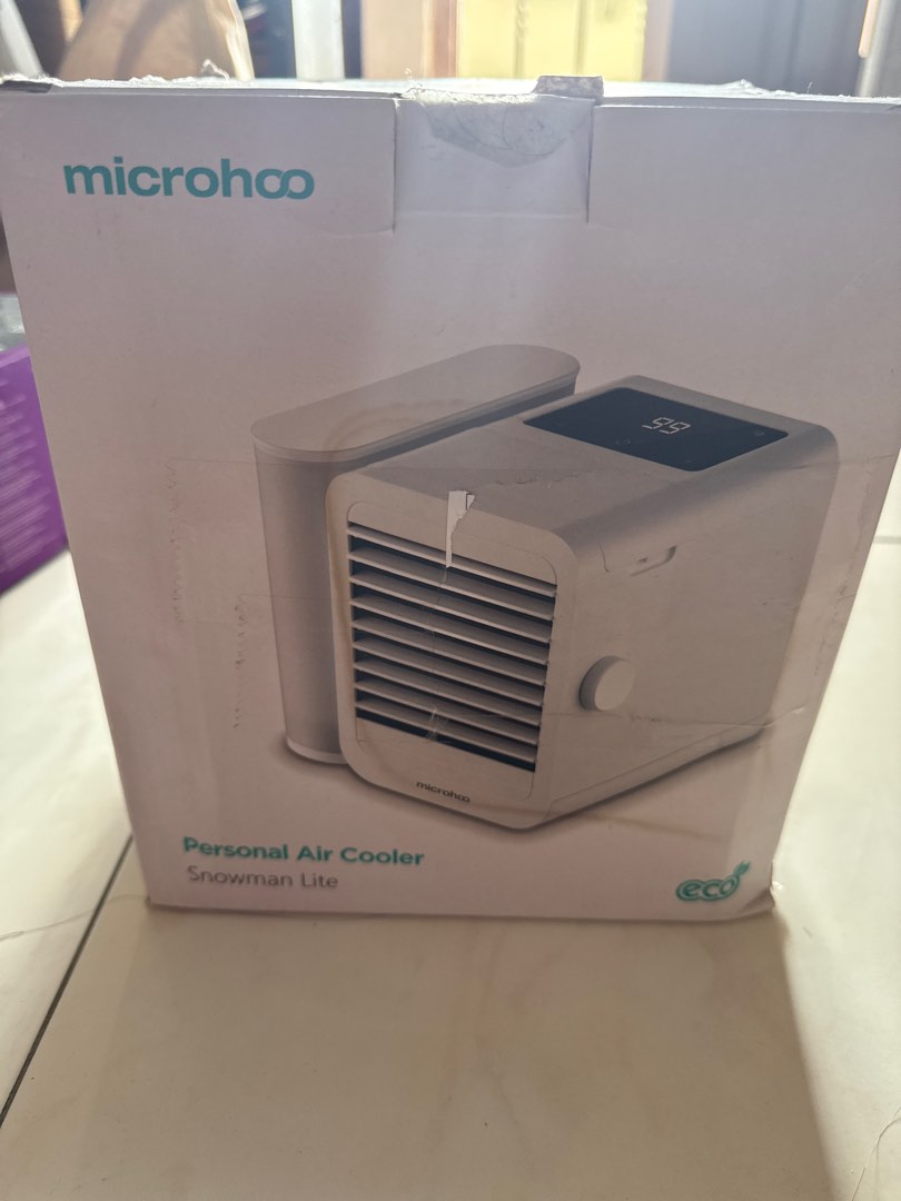 Microhoo Snowman Lite Personal Air Cooler, TV & Home Appliances ...
