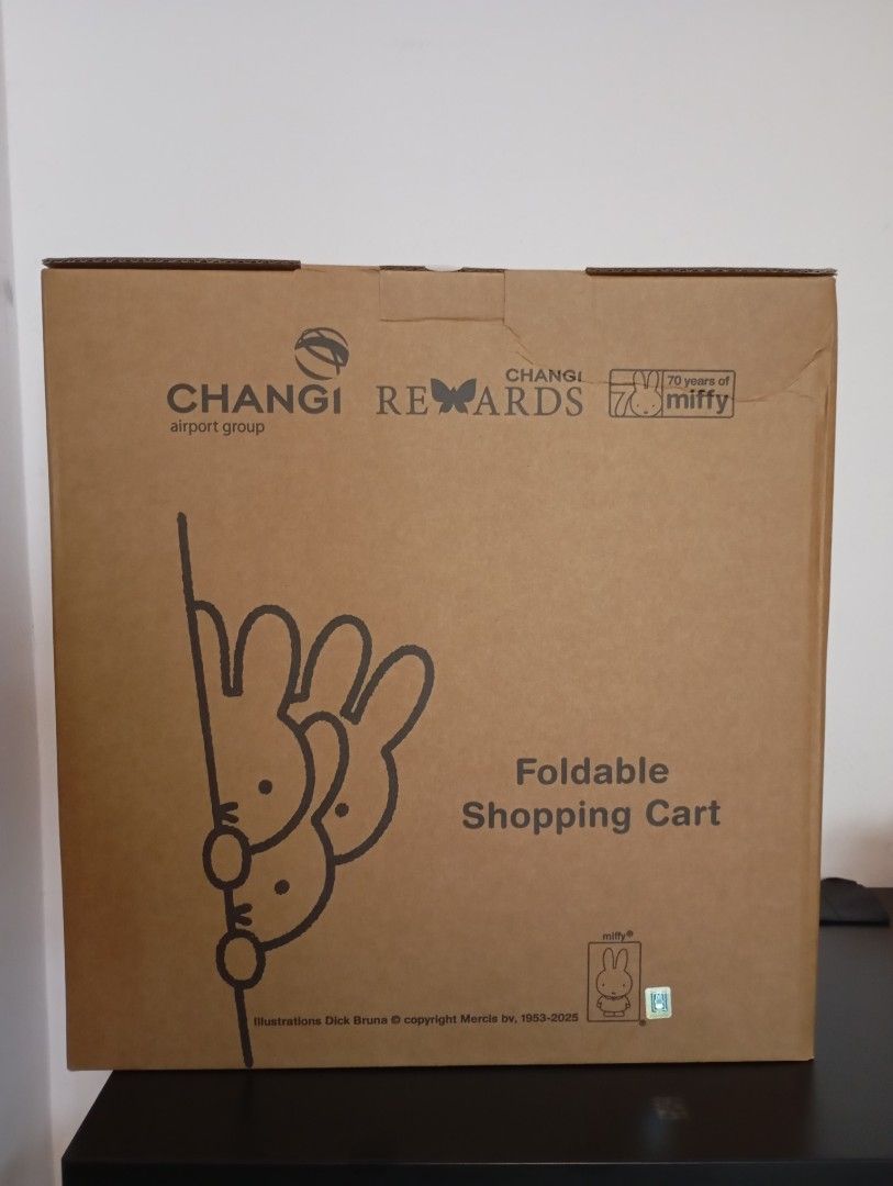 Miffy Foldable Trolley, Everything Else on Carousell