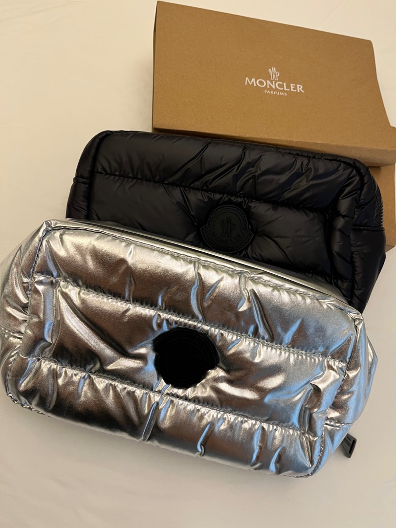 Moncler Parfums Puffer GWP VIP Toiletry Cosmetic Makeup Beauty Pouch ...