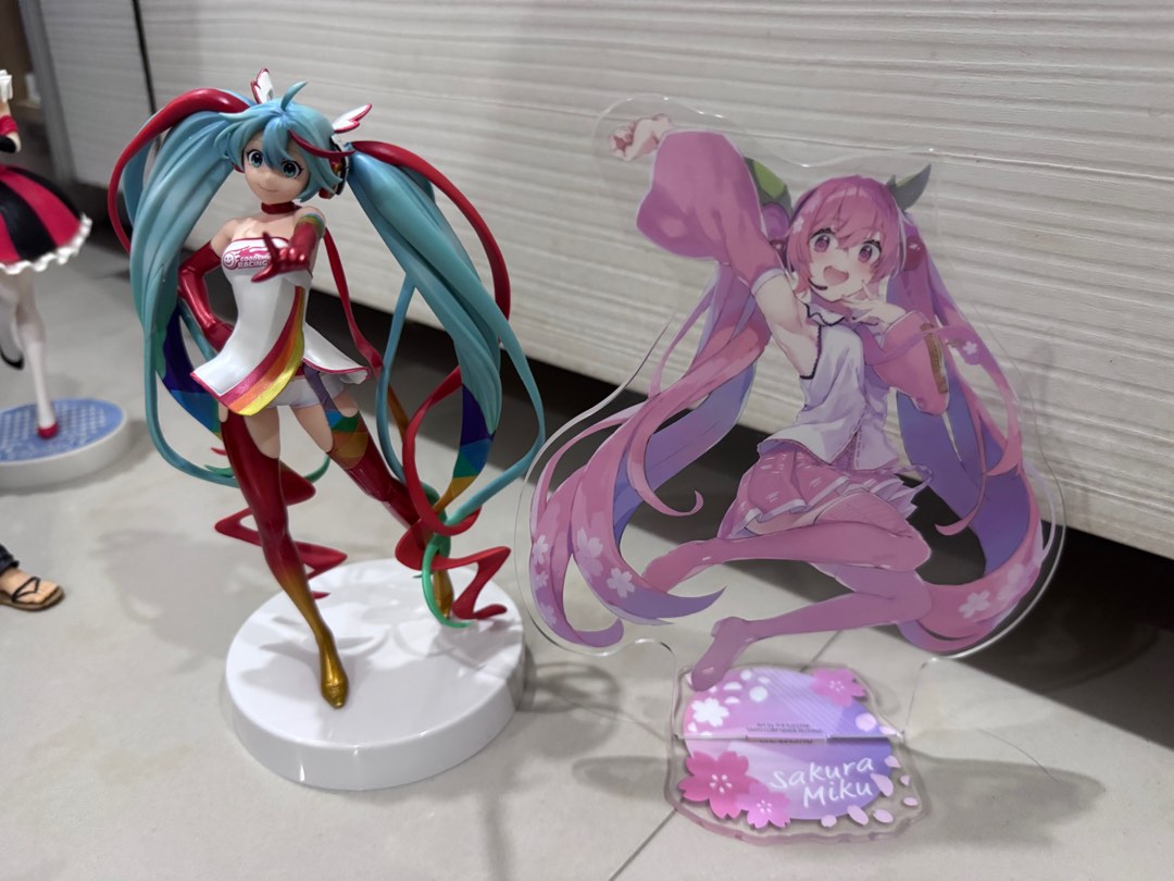 MOVING CLEARANCE Hatsune Miku Figure, Sakura Miku Standee, Hobbies ...