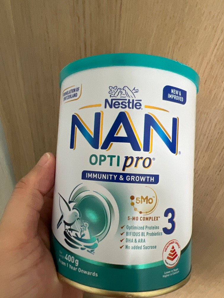 NAN Optipro 3 Formula for Toddlers (400g) Exp: 07/06/2026, Babies ...
