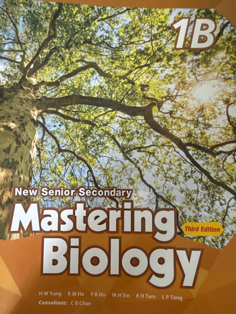 New Senior Secondary Mastering Biology Book 1B 3rd Edition, 興趣及遊戲, 書本 ...