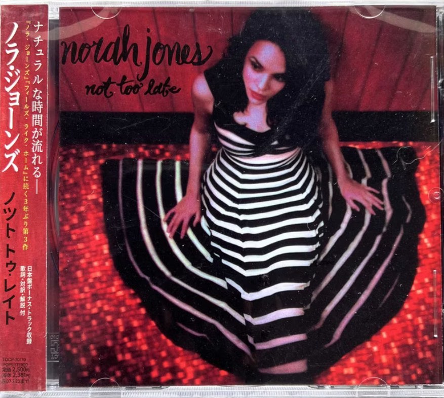 Norah Jones : Not Too Late Deluxe Japan Edition with Extra Bonus Tracks ...