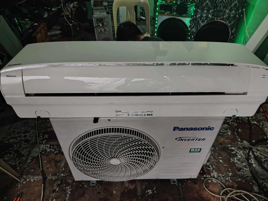 Panasonic 2HP Inverter Split type Aircon, TV & Home Appliances, Air ...