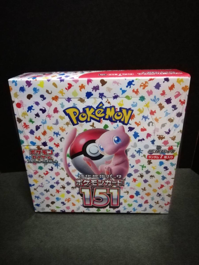 Pokemon Cards Pokeka SV2A 151 1 box unopened with shrink wrap (check) Pikachu Charizard Mew ...
