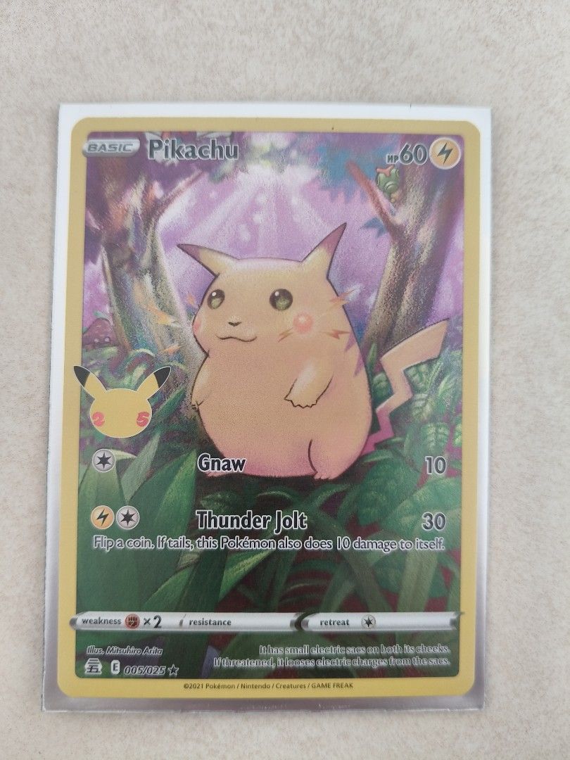 Pokemon Celebration Card, Hobbies & Toys, Toys & Games on Carousell