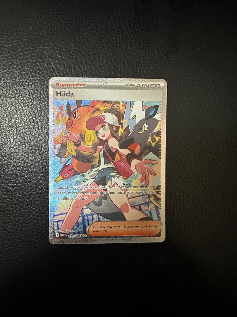 Pokémon TCG Hilda Full Art Trainer Card – BW Black & White – 171/086 ...