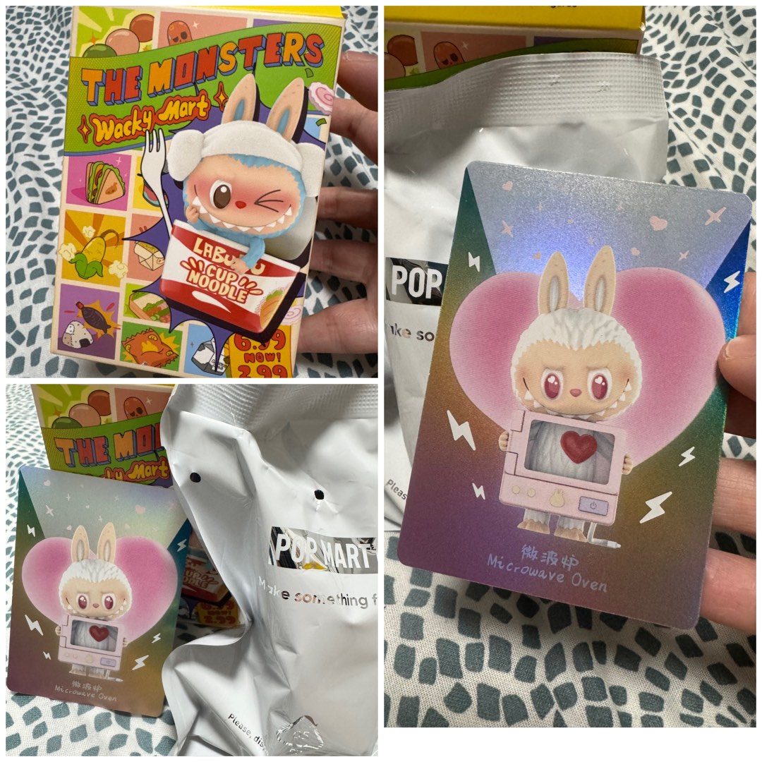 Pop Mart The Monsters Wacky Mart Microwave Oven Figure, Hobbies & Toys ...