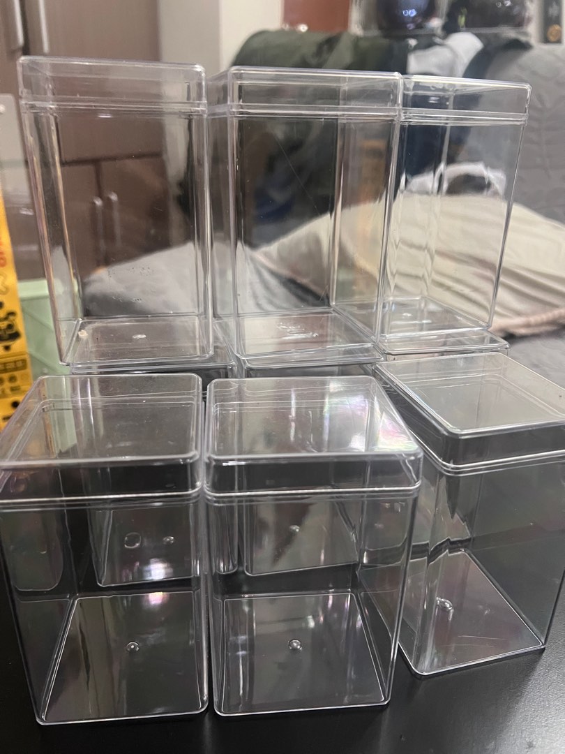 popmart Size display Containers 10pieces $10「7×7.5×12.5」, Furniture ...