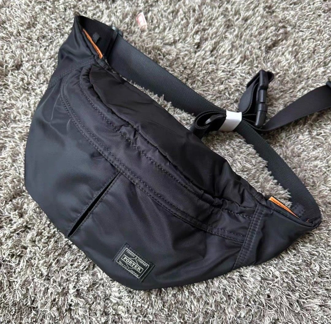 PORTER TANKER Japan Yoshida S black commuter multi purpose chest bag ...