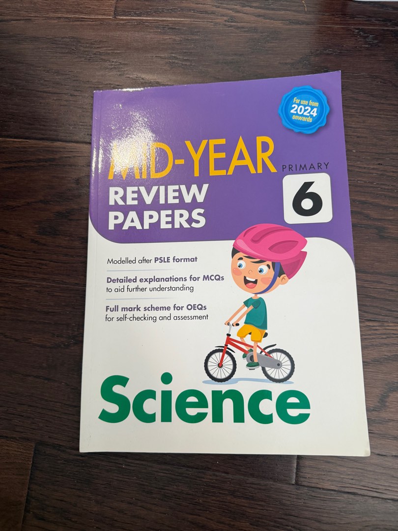 Primary 6 Science Mid-Year Review Papers, Hobbies & Toys, Books ...