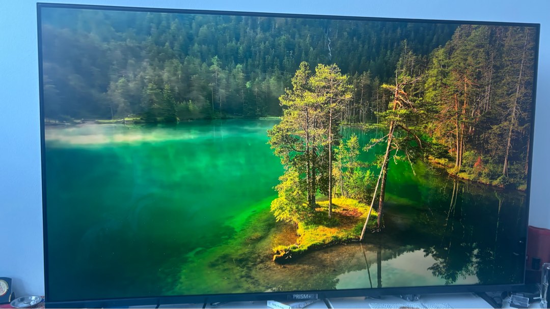 Prism 55 inch 4k TV, TV & Home Appliances, TV & Entertainment, TV on ...