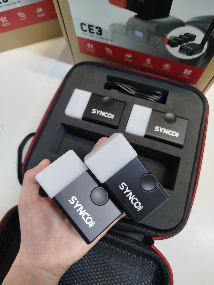 [READY STOCK] SYNCO CE3 Wireless Tally Light System Camera Eye 1000m ...