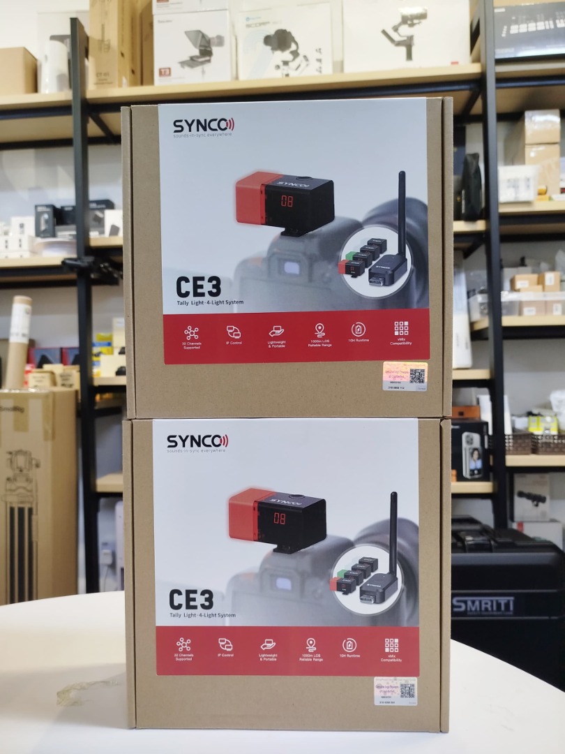 [READY STOCK] SYNCO CE3 Wireless Tally Light System Camera Eye 1000m ...