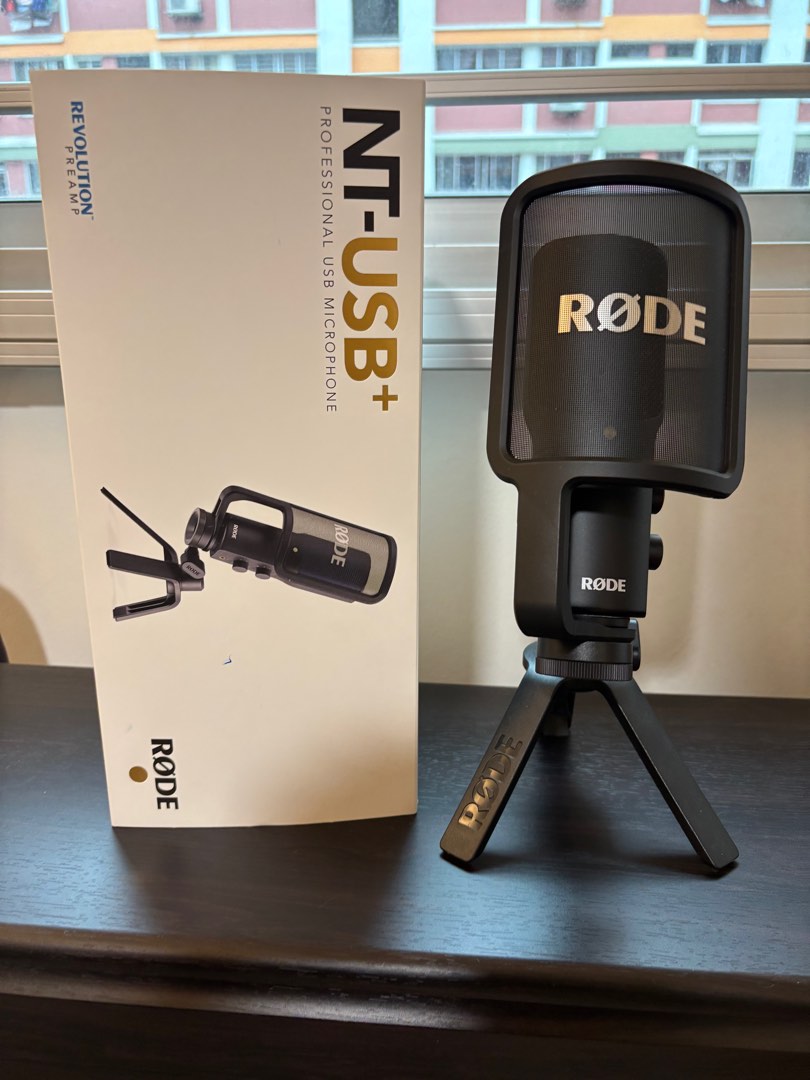 Rode NT-USB+ Professional USB Microphone, Audio, Microphones on Carousell