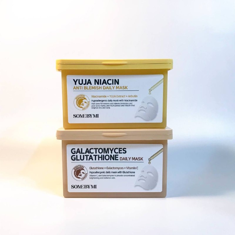 somebymi daily mask | yuja niacin & galactomyces glutathione, Beauty ...