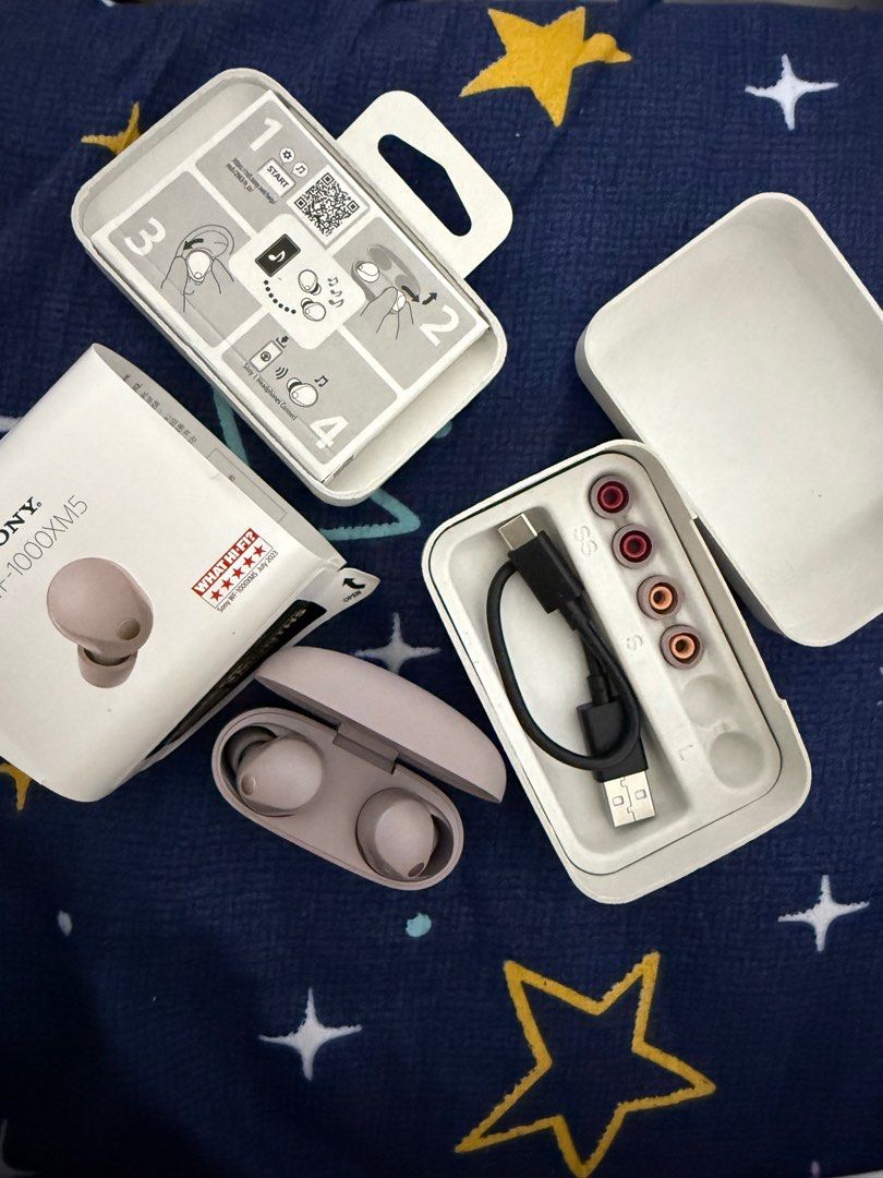 Sony WF-1000XM5 Lesserafim Edition, Audio, Earphones on Carousell