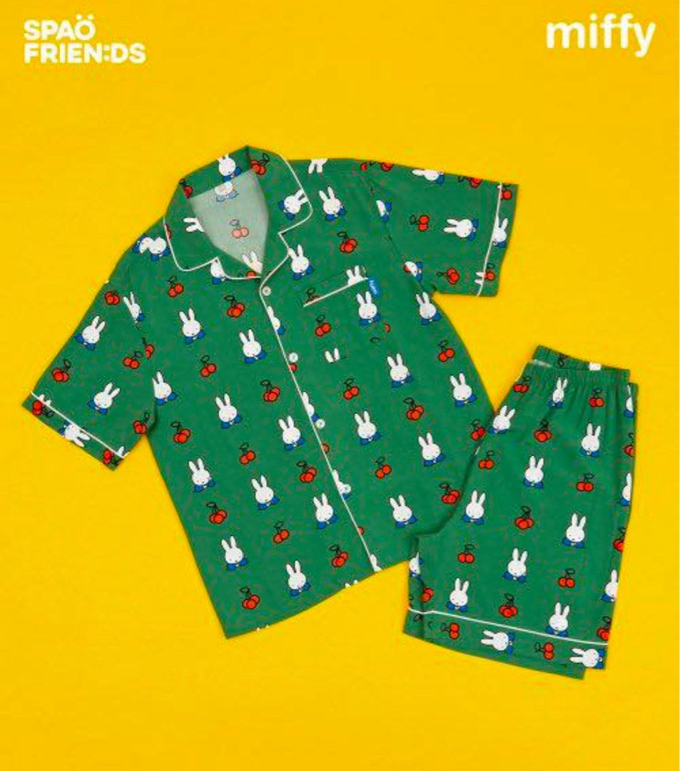 Spao Miffy Pyjamas Set, Women's Fashion, New Undergarments & Loungewear ...