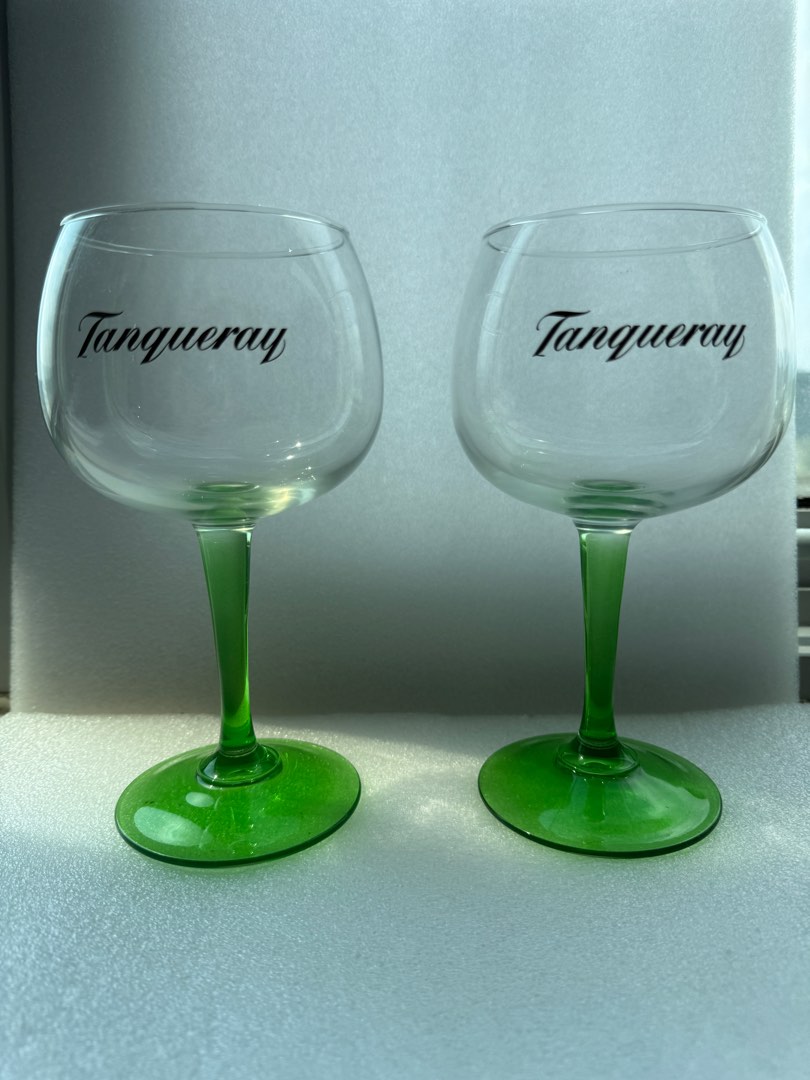 Tanqueray Gin Cocktail Glasses, Furniture & Home Living, Kitchenware ...