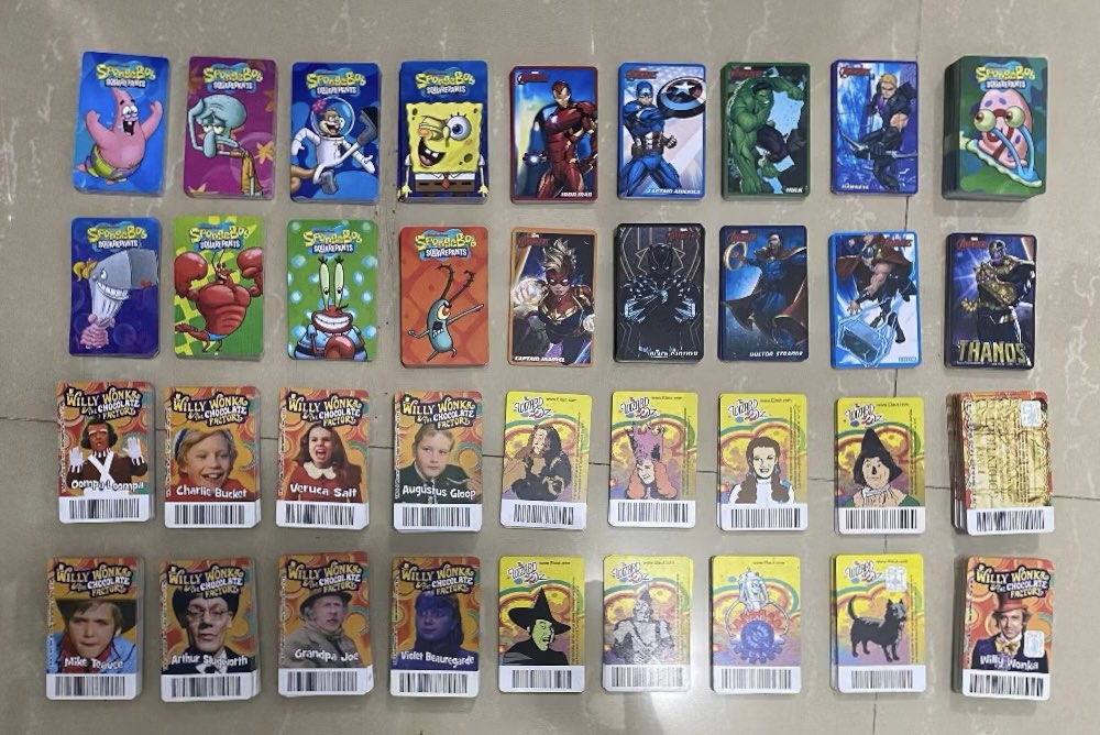 Timezone Wizard of OZ, Willy Wonka the Chocolate Factory,SpongeBob ...