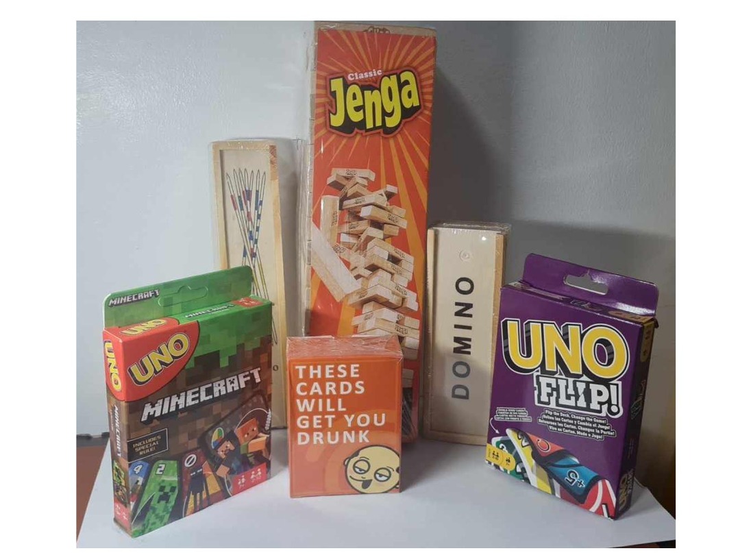 UNO/JENGA/DOMINO/PICK-UP STICK TOYS BONDING WITH FAMILY, Hobbies & Toys ...