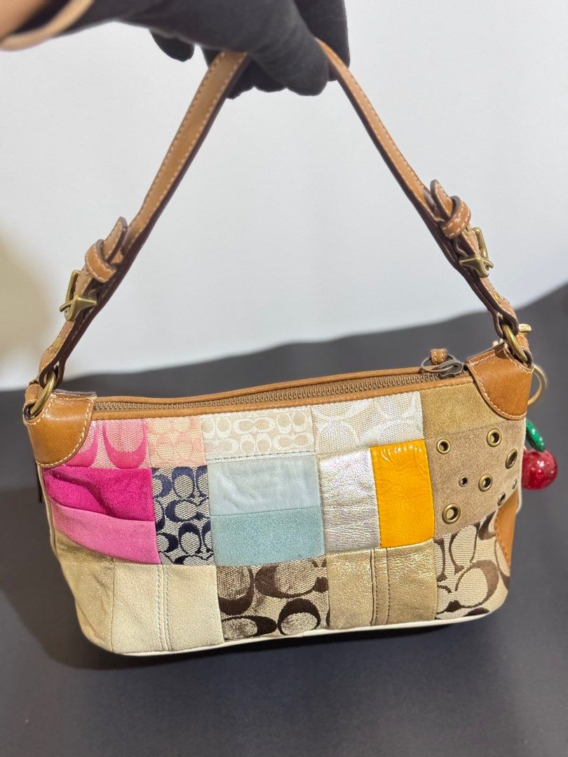Rare Vintage Coach Patchwork, Luxury, Bags & Wallets on Carousell