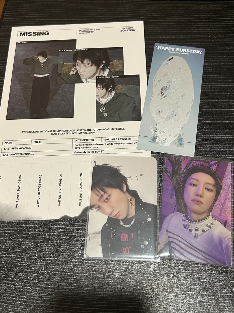 [WTT] SEVENTEEN The8 Album PC and Inclusions, Hobbies & Toys ...