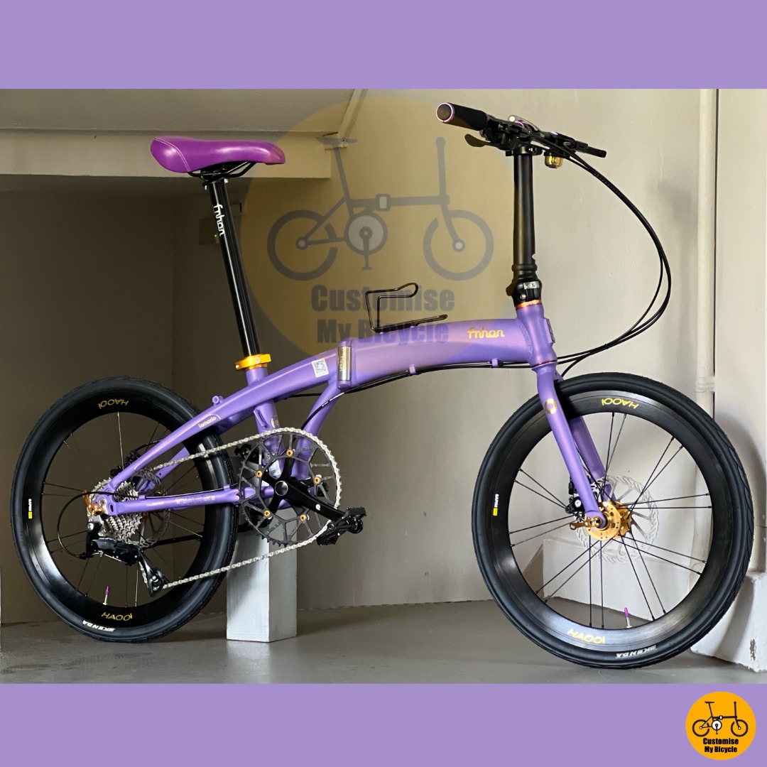 ♉️ Fnhon Tornado 22" • MRT Bus Friendly Shimano 9 Gears Freebies ...