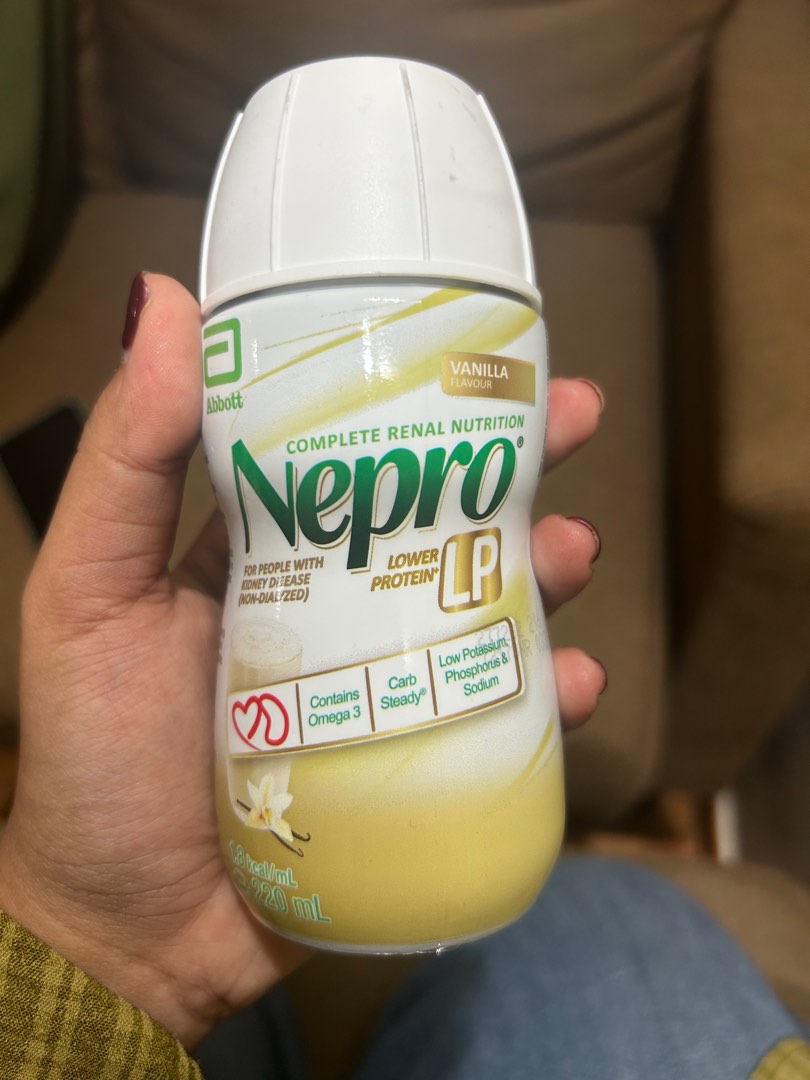 Abbott Nepro LP Vanilla Nutritional Drink, Health & Nutrition, Health ...