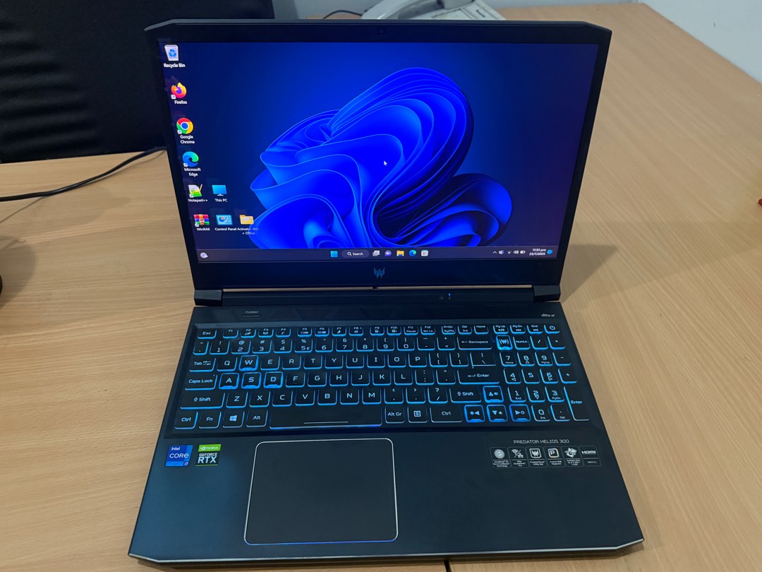 ACER Predator PH315-54 Gaming Laptop/ Intel Core i7 11th Generation/ 32 ...