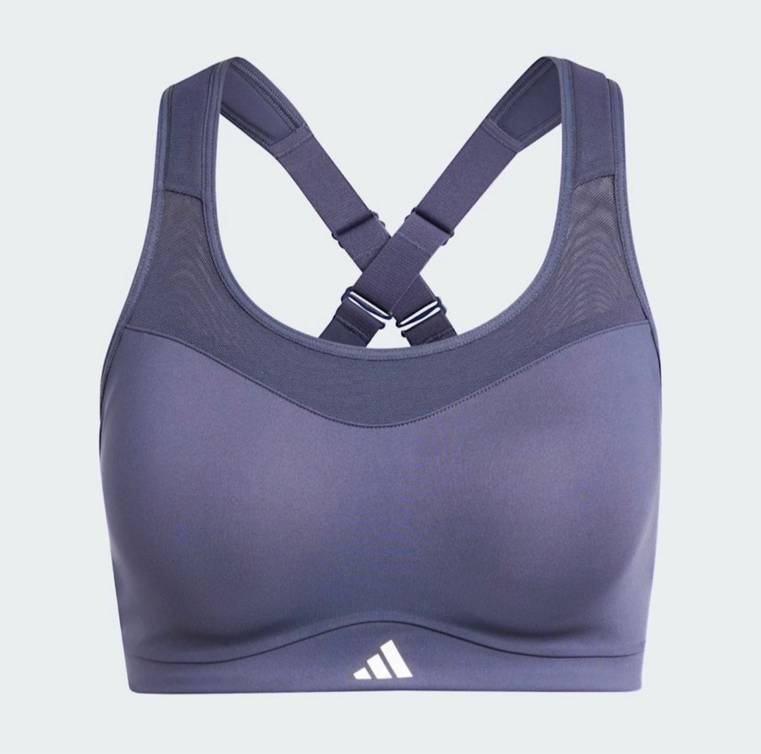 Adidas sport bra ungu, Olah Raga, Baju Olahraga di Carousell