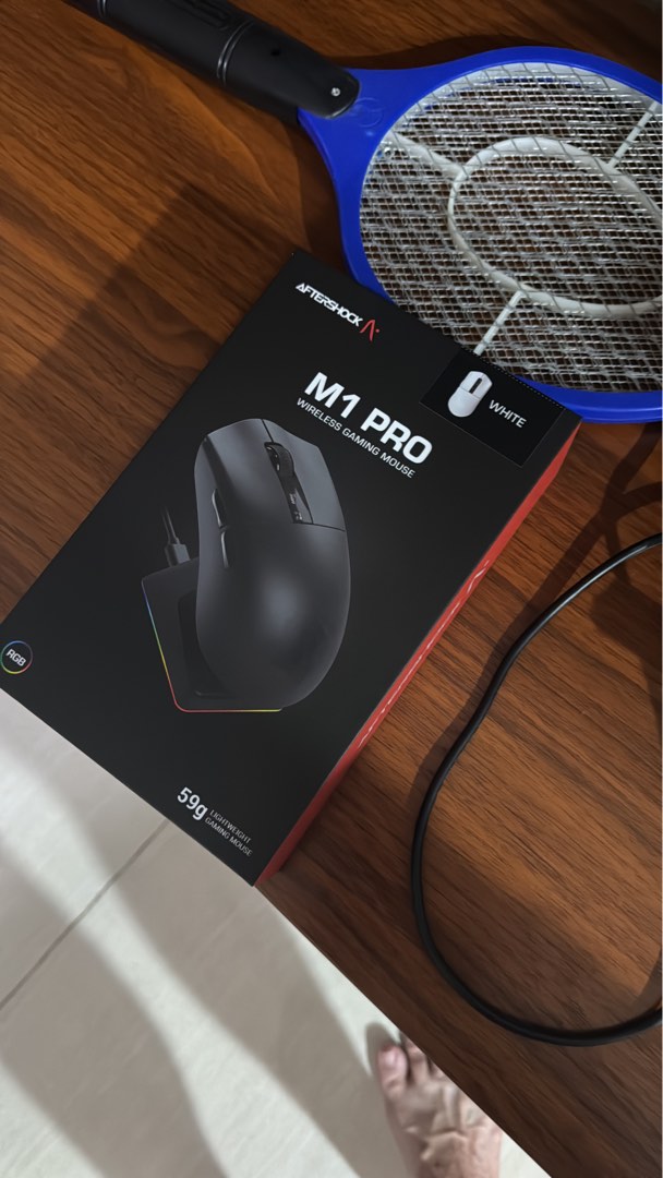 Aftershock M1 Pro Wireless Gaming Mouse - White, Computers & Tech ...