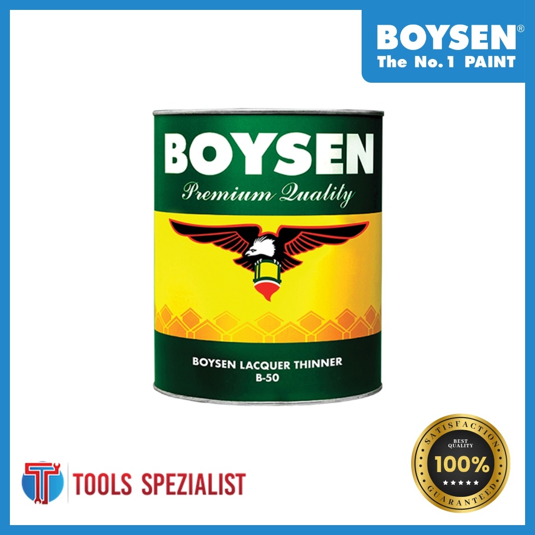BOYSEN B50 LACQUER THINNER 4L, Commercial & Industrial, Construction ...