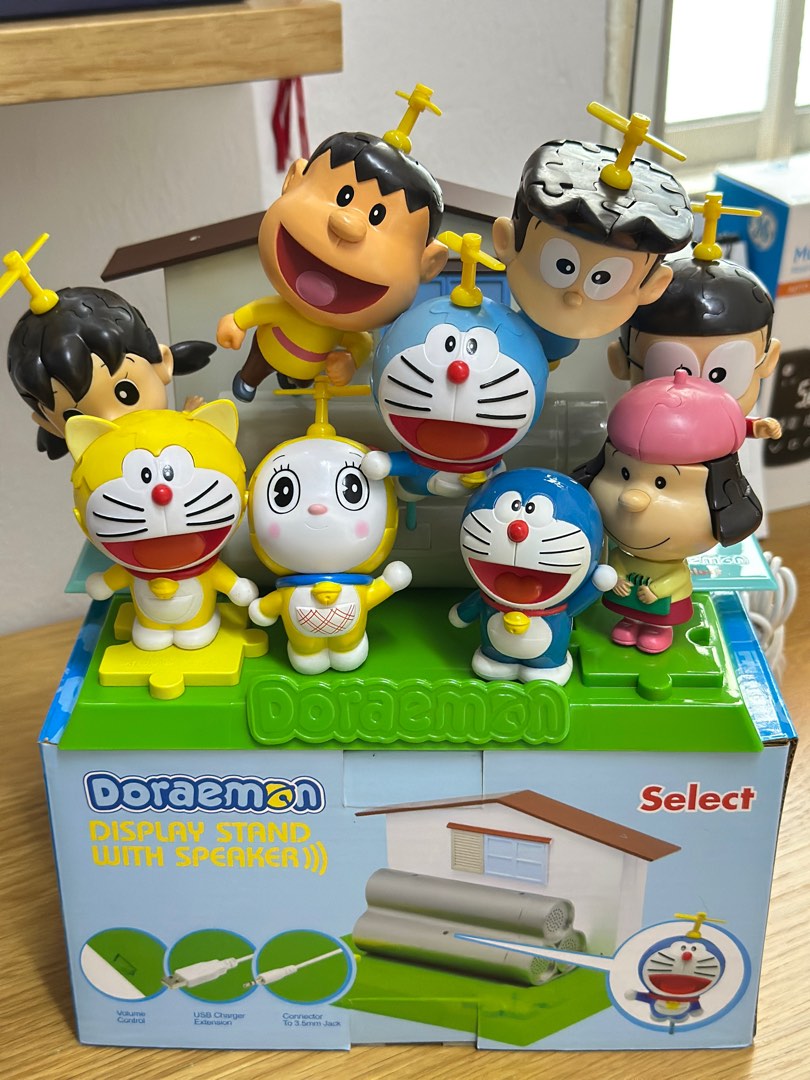 Doraemon Display stand with speaker, Hobbies & Toys, Toys & Games on ...