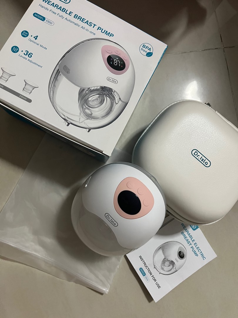 Dr. Isla Wearable Breast Pump, Babies & Kids, Nursing & Feeding ...