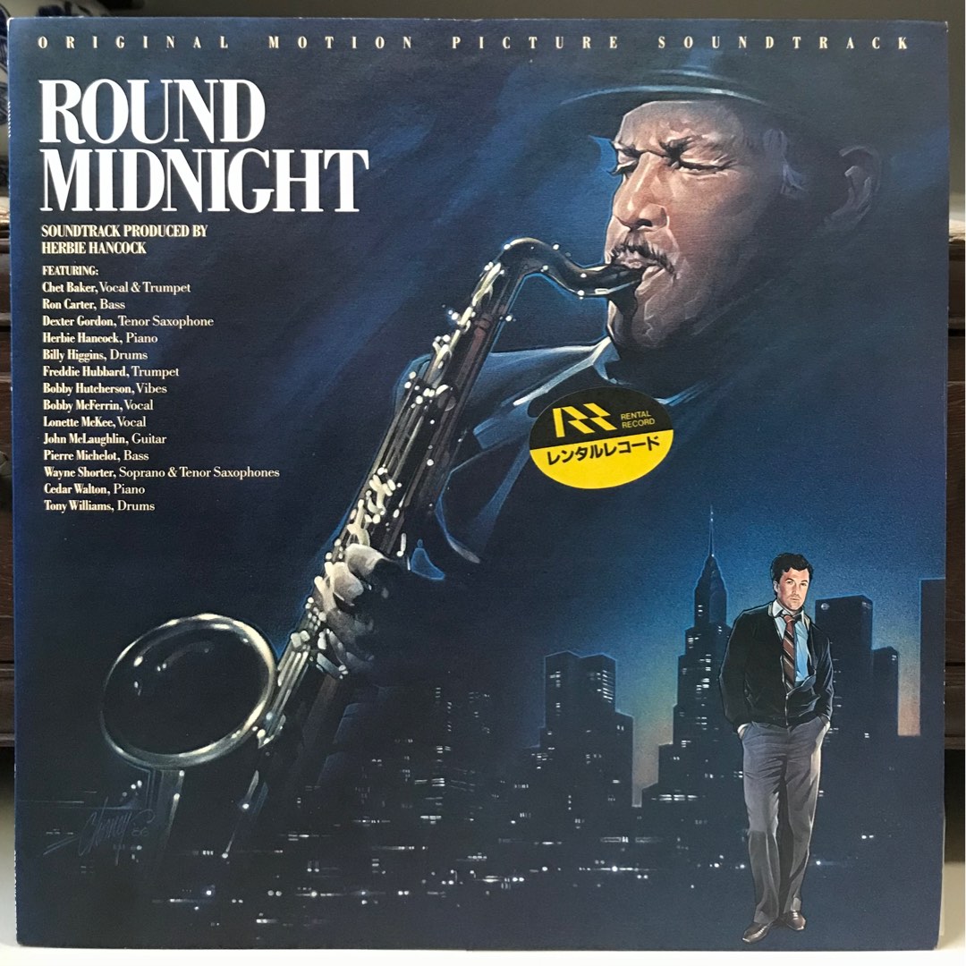Herbie Hancock Round Midnight OST Vinyl Record, Hobbies & Toys, Music ...