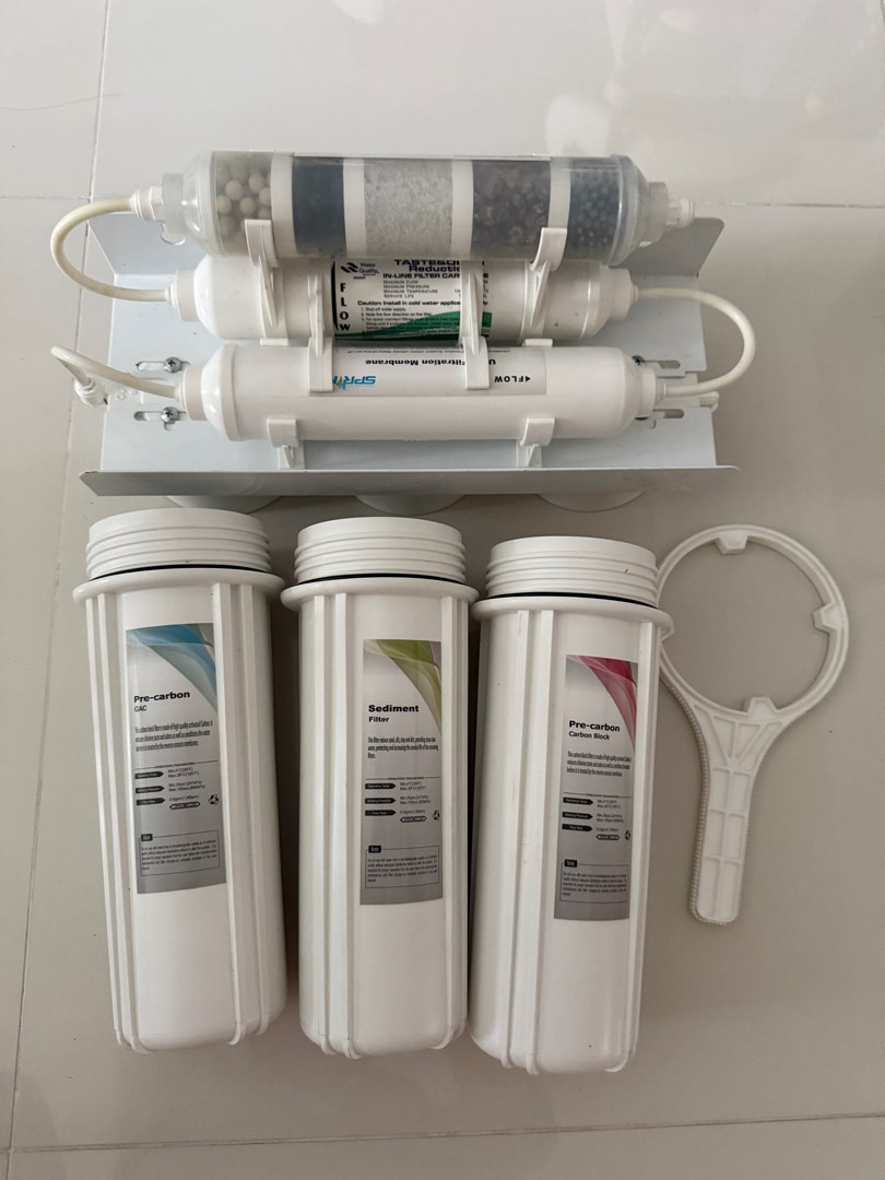 Household reverse osmosis (RO) 3 stage water purification system and ...