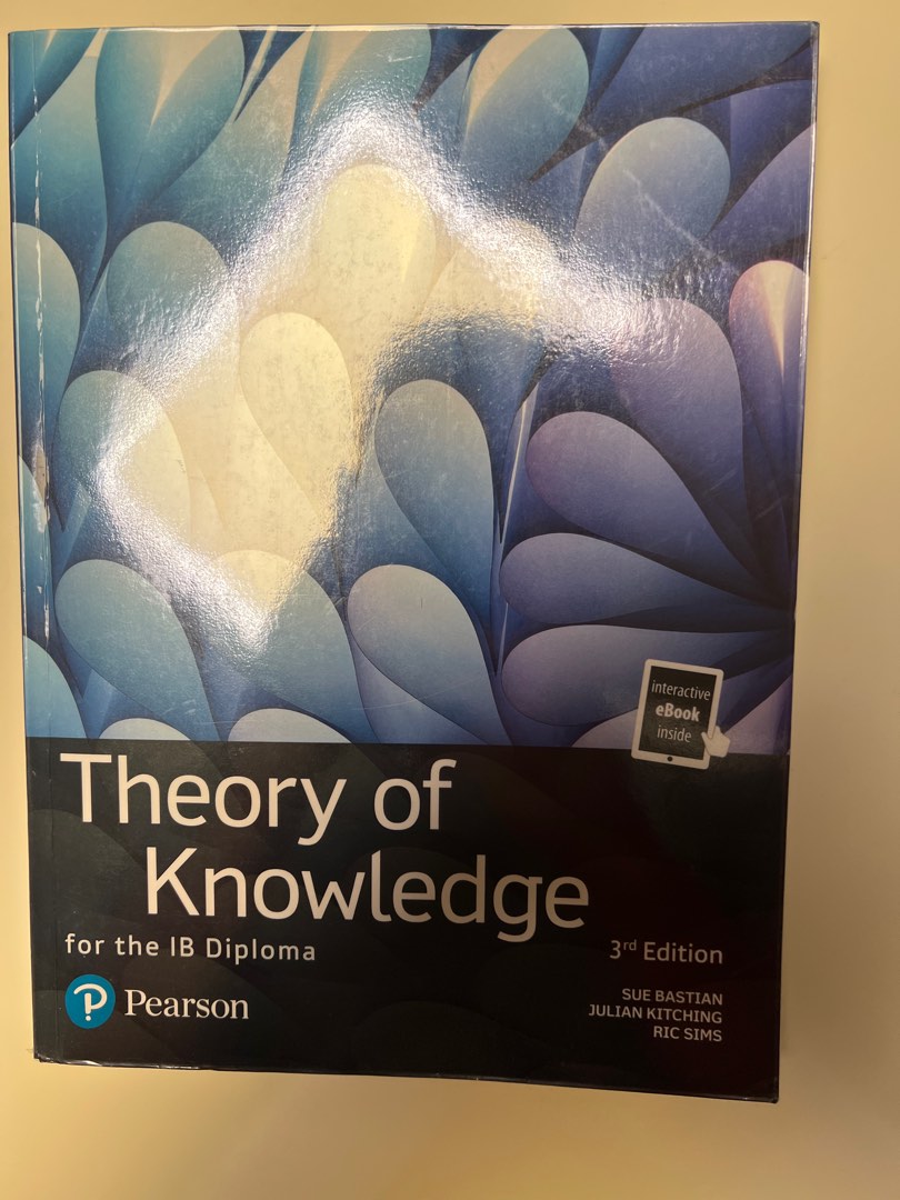 IB Theory of Knowledge - Pearson textbook, 興趣及遊戲, 書本 & 文具, 教科書 - Carousell