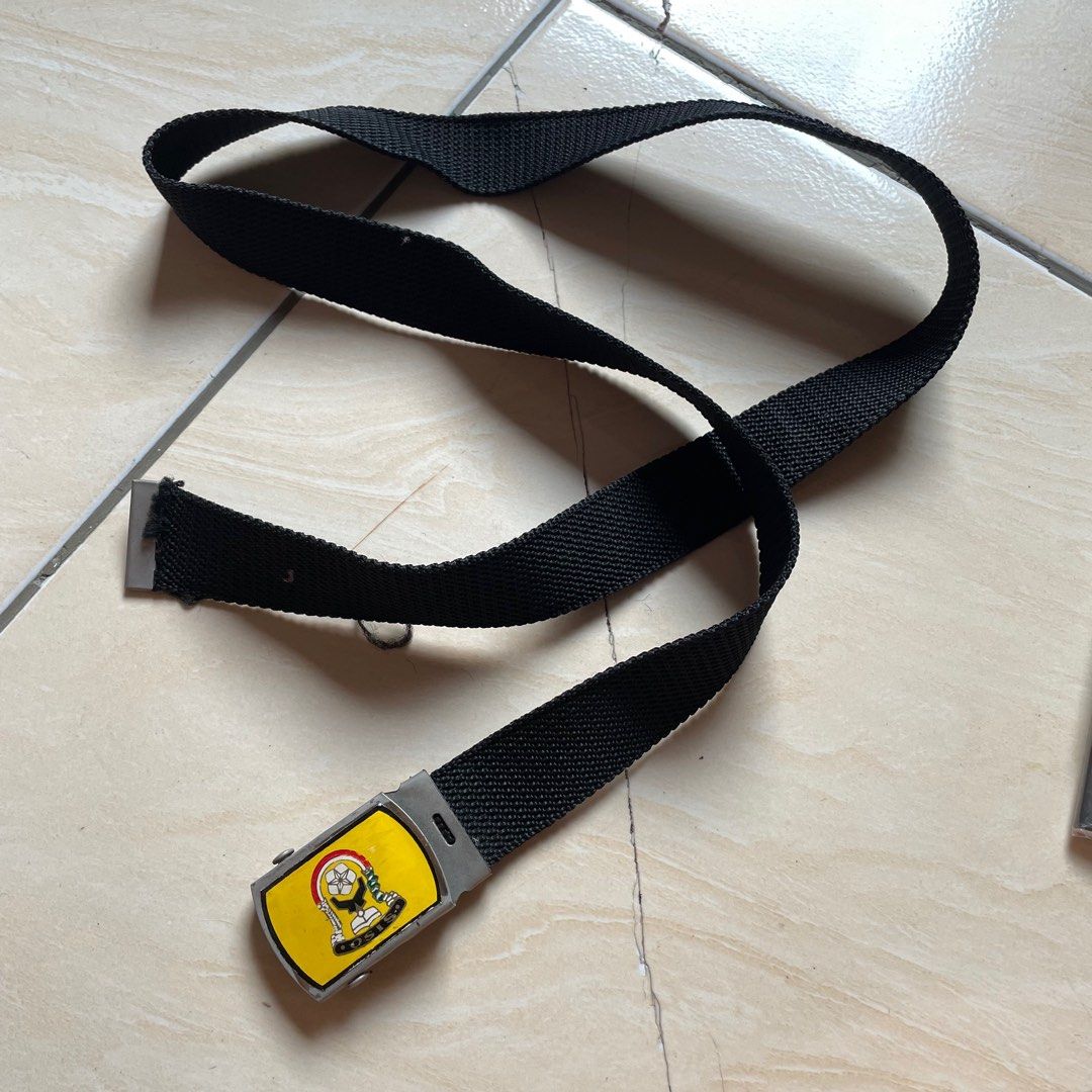 ikat pinggang gesper sekolah smp seragam besi model dulu belt on Carousell